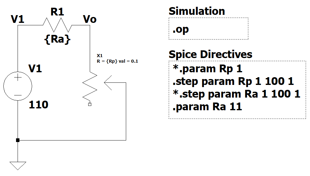 LTSpice Variable Resistor Engr Edu